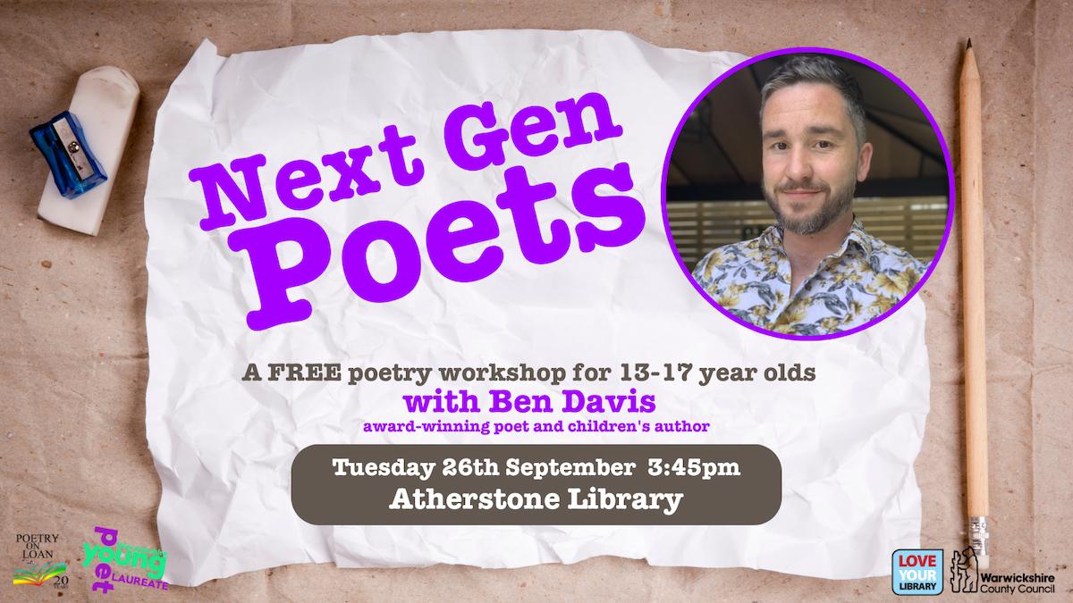 Young Poet Laureate – Warwickshire County Council