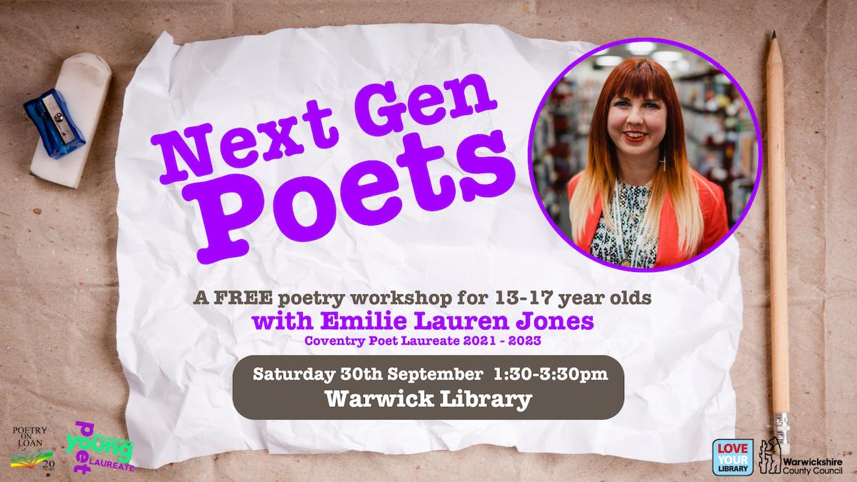 Young Poet Laureate – Warwickshire County Council
