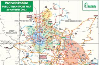 Bus route maps – Warwickshire County Council