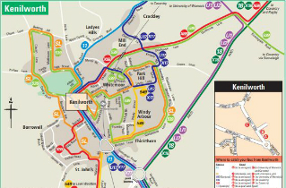 Bus route maps – Warwickshire County Council